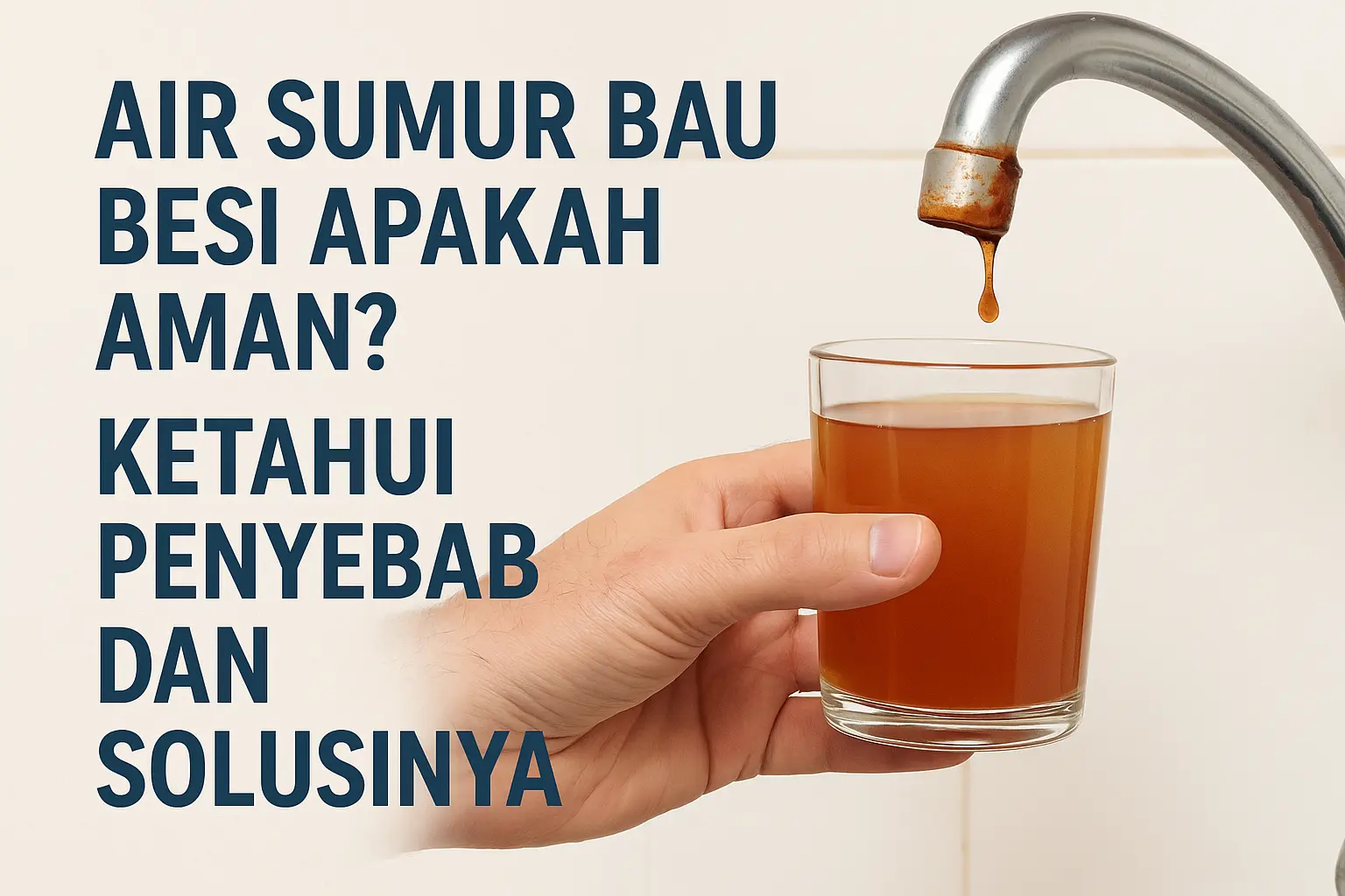 Air Sumur Bau Besi Apakah Aman? Ketahui Penyebab dan Solusinya - Filter ...